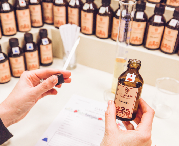 Gift voucher Perfume creation workshop in Paris - Galimard