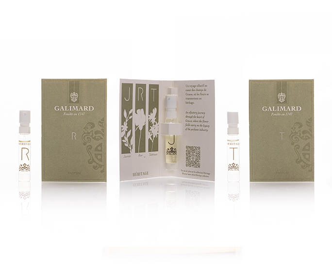 Échantillons HÉRITAGE - J R T - Galimard - Depuis 1747